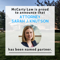 McCarty Law Names Attorney Sarah J. Knutson as Partner